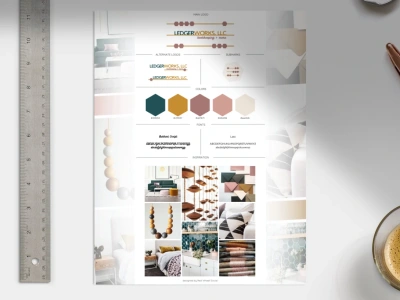 A cohesive visual brand identity with guidelines for usage. | Upwork