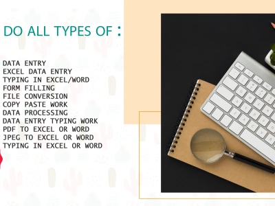 Data entry, Microsoft excel, Microsoft Word, Typing | Upwork