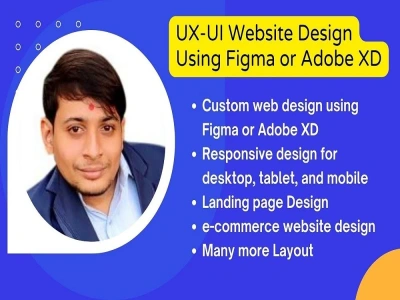 Professional web design services using Figma or adobe xd | Upwork