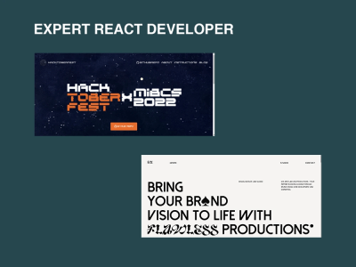 High Quality React Website Development | Upwork