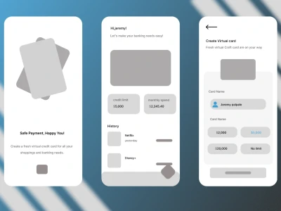 Modern UI/UX design for mobile application | iOS & Android | App Wireframe. | Upwork