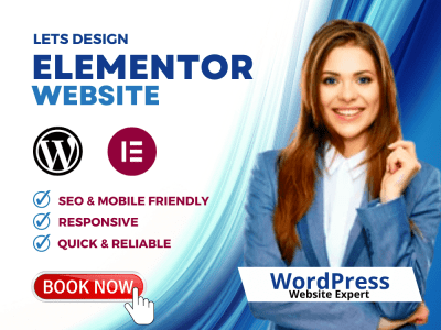 Professional and fully responsive Website using Elementor pro | elementor | Upwork
