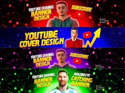 An Outstanding YouTube Banner or Channel Art within 3hrs | Upwork
