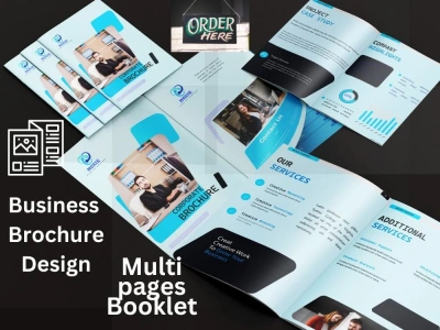 Modern and professional Brochure Booklet Design. | Upwork