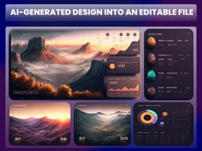 AI-generated design converted into an editable file | Upwork