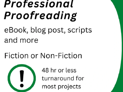 Expert proofreading of your ebook, book, blog post or other | Upwork