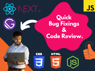 Fixed JavaScript bugs in (MERN) React.Js, Node.Js, Express.Js, and Next ...