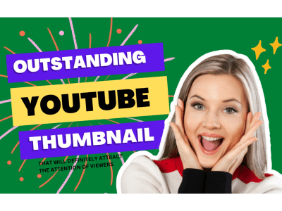 A Youtube captivating thumbnail | Upwork