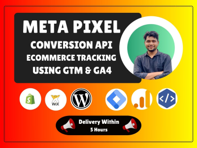 Meta Facebook Pixel Conversion API With Ecommerce Tracking | Upwork