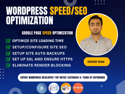 WordPress Website Speed Optimization Expert | Google PageSpeed Optimization | Upwork