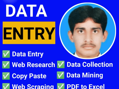 Data entry web research services | Upwork