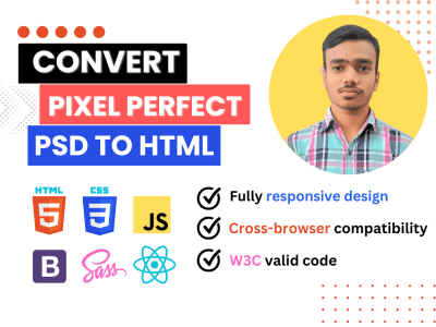 Your PSD, Figma, AI, and XD, files into pixel-perfect HTML code in 24 ...