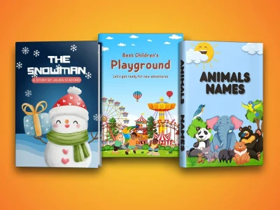 Coloring book cover or Activity book cover design | Upwork