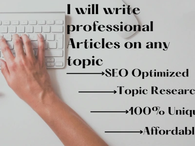 An amazing articles on any topic | Upwork