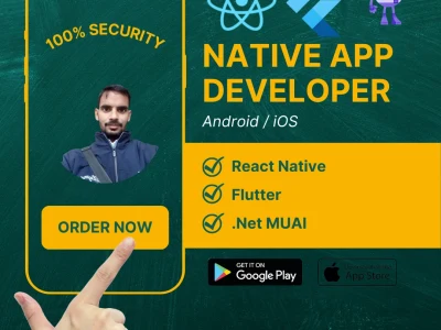 Mobile app (Android/iOS) using React Native | Flutter | .Net MUAI | Upwork