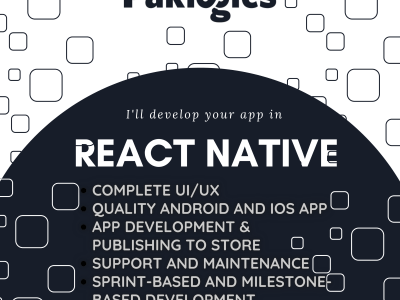 A React Native App Developed | Upwork