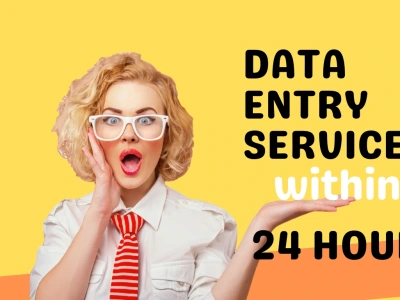 Data entry, excel data entry and copy paste services within 24 hours | Upwork