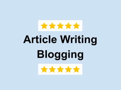 A well-written blog post or article on any topic. | Upwork