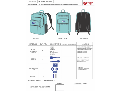 4 page detailed Tech pack | Upwork