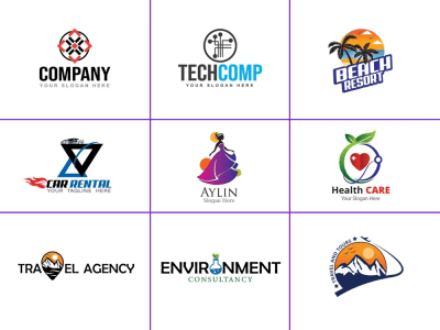 Modern minimalist simple business and luxury logo design | Upwork