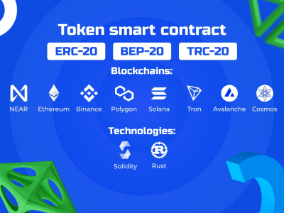 Token smart contract ERC-20, BEP-20, TRC-20 (Rust, Solidity) | Upwork