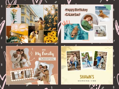 A stunning photo collage | Upwork