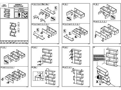 Step by step assembly instruction Design | Upwork