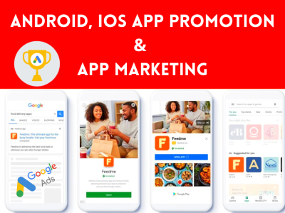 An Android, IOS app promotion and app marketing | Increase App Install ...