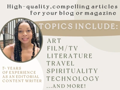 A high-quality, compelling 500-word article for your blog | Upwork