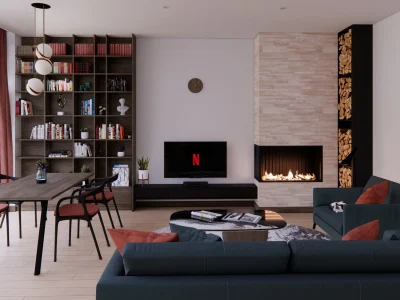 A realistic 3D Interior visualization | Upwork