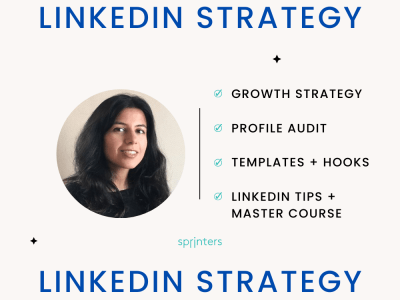 An engaging Linkedin content strategy + tips + content prompts | Upwork
