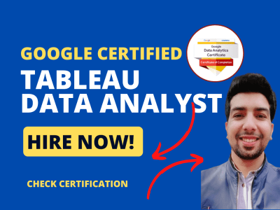 A data analyst tableau expert, data visualization, dashboard designing ...