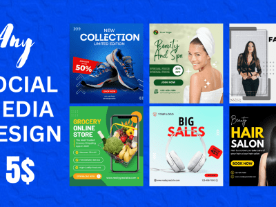 Creative social media designs ; posts , ads , thumbnail.. | Upwork