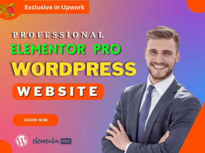 Professional WordPress Website Design Using Elementor Pro | Upwork