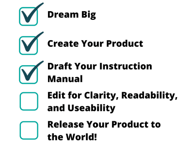 A review / edit of your product instruction manual or user guide | Upwork