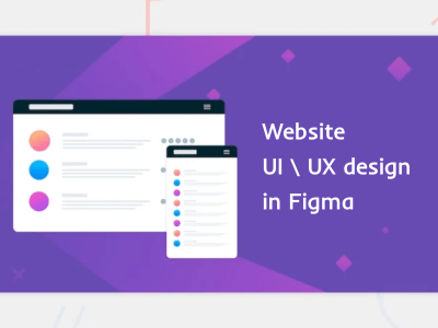 Interactive website UI UX design in Figma. | Upwork