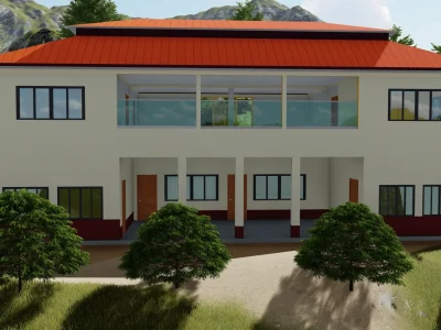 An amazing 2d and 3d floor plan, elevation, and section in revit | Upwork