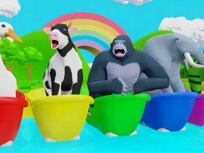 3D animated human and animal characters for your stories | Upwork