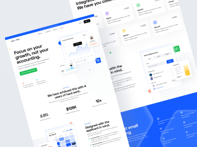 Modern web design, Figma website, Figma Design, PSD Design, UI UX ...