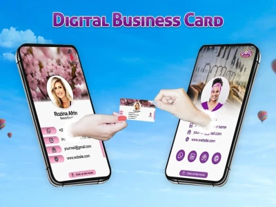 Digital business card, clickable virtual card, or smart card | Upwork