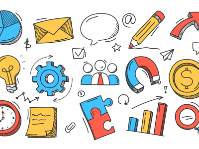 Awesome, eye-catching vector doodle icons | Upwork