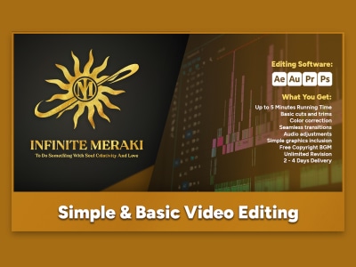 Simple & basic video editing | Upwork