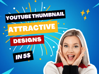 An eye-catching and Professional youtube thumbnail Design | Upwork