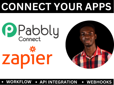 Zapier integration, zapier automation, pabbly integration, api integration | Upwork