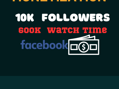 Organic 10k Followers on Facebook Page & Facebook page 600k Watch time | Upwork