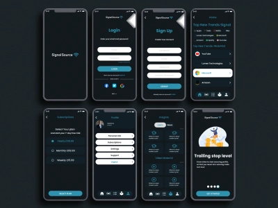Mobile app UI designed in figma | Upwork