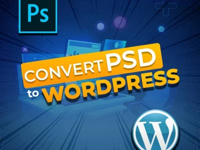 A modern and mobile-friendly WordPress website. convert PSD to WordPress | Upwork