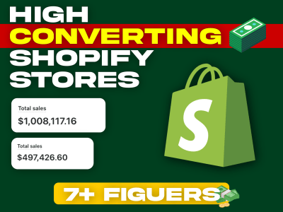 A Professional High-Converting Shopify E-commerce and Dropshipping ...