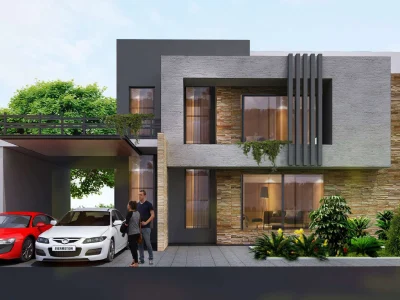 Residential 3D model or commercial facade and Interior visualization | Upwork