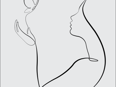 A fantastic vector line art of your potrait photo. | Upwork